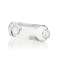 China 30ml Clear Liquid Foundation Glass Pump Bottle Cosmetic Packaging for sale