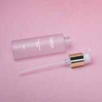 China PCR Recycle Frosted PET Bottle 150ml 130ml With Lotion Pump Sprayer for sale