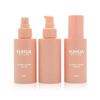 China Cosmetic Packaging Spray 100ml Pump Bottle Empty Pink for Hand Sanitizer for sale