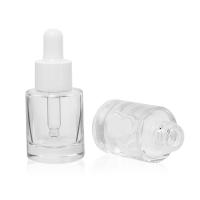 China Custom Mini 15ml Refillable Serum Glass Bottles Essential Oil Dropper Bottle for sale