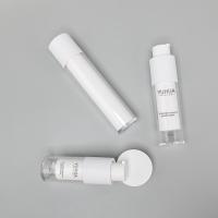 China Round  Shape Bottle Double Wall Bottle Airless Wholesale PET Plastic Bottle 15ml 30ml 50ml Transparent for sale