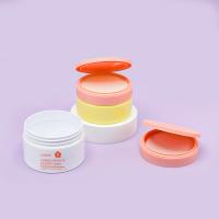 China Big Size Plastic Jar Container With Flip Cover Sample Available Wholesale Price 180ml 240ml 300ml for sale