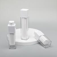 China Transparent Airless Plastic Packaging Bottles 15ml 30ml 50ml for sale