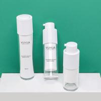 China FDA Plastic Packaging Bottles 15ml 30ml 50ml Clear Round Shape for sale