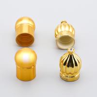 China Beauty Packaging Mini Glass Roll On Bottles 12ml For Perfume Packaging Golden Glittering for sale