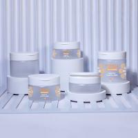 China Recycled PET Plastic Packaging Jars 480g Cosmetic Skincare Packaging for sale