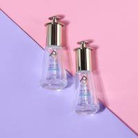 China 30ml 1OZ Press Dropper Glass Serum Bottles Hot Stamping for sale