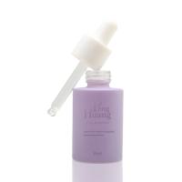 China Glass Cosmetics Pump Bottle Custom Packaging Round 40ml 50ml 100ml Skin Care for sale