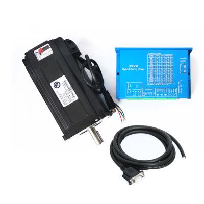 China closed loop hybrid servo stepper motor nema34 156mm 12N.M  for cnc machine for sale