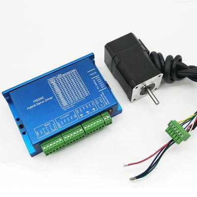 China 42HSE05N-D24 Closed Loop Stepper Motor 3D Printer 1.8 Degree 1.5A 2500 PPR for sale