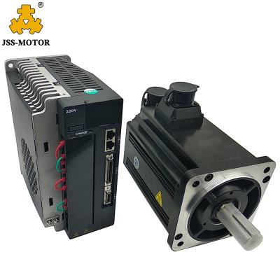 China 2.39NM 220V Single Phase Servo Motor For Cnc Machine 0.75KW 80DNMA2-07D5DKAM for sale