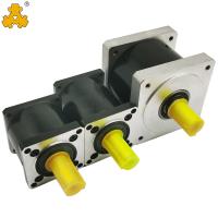 China Engraving Machine Stepper Motor With Nema 34 Planetary Reducer Gearbox Ratio 1 50 87mm for sale