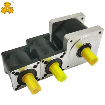 China Engraving Machine Stepper Motor With Nema 34 Planetary Reducer Gearbox Ratio 1 50 87mm for sale