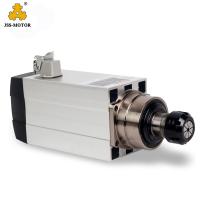 China Cnc Router Plotter Square ER25 Spindle Motor 18000rpm 3.5kw Gdz93x82-3.5 for sale