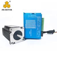 China Robort Arm Closed Loop Stepper Motor 86HSE8N 8.5N.M 6.0A 5.5V 4.5mH Inductance HSS86 Driver Blue Type for sale