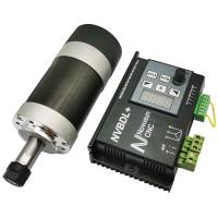 China Dc 48v 500w Er11 Brushless Spindle Motor Air Cooled  57mm for sale