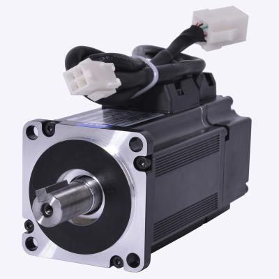 China Mini 400W 60mm Servo Motor With Encoder Ac 220v 3000RPM 1.27Nm for sale