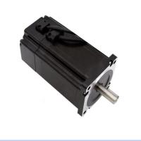 China 24VDC Stepper Motor With Brake Nema 34 For Cnc Router Axis 5mm Shaft 5.2Nm for sale