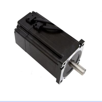 China 24VDC Stepper Motor With Brake Nema 34 For Cnc Router Axis 5mm Shaft 5.2Nm for sale