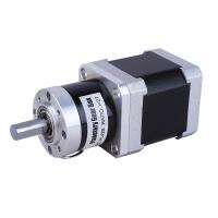 China 0.32Nm 12Vdc Geared Bipolar Stepper Motor Nema 17 With Gear Reducer 1 5.18 for sale