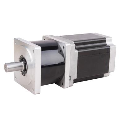 China Hybrid gear reduction stepper motor NEMA 34 1 to 5 Planetary for sale