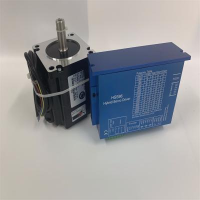 China Hss57 Hybrid Servo Driver Stepper Motor With Encoder 2.2nm Drive for sale