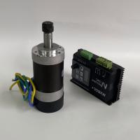 China 0.5 Kw  500w Cnc Spindle Motor Mini 12000RPM 500W 48VDC Spindle Motor With Er11 Chuck for sale