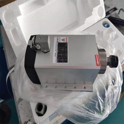 China Engraving Machine Air Cooler Spindle Motor Square Shape 1.5kw 18000rpm Spindle for sale
