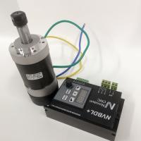China 400w 12000rpm er11 chuck cnc brushless spindle motor 48V small milling for sale