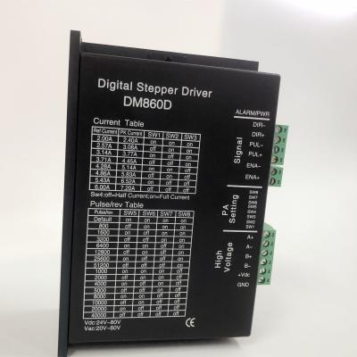 China Dm542 Digital Stepper Motor Driver High Current 4.2A Nema 23 for sale