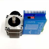 China Hss86 2-Phase Hybrid Stepper Servo Driver 86HSE4N 4NM 1000RPM 5A 14mm Single Shaft for sale