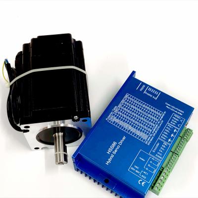 China nema 34 closed loop stepper motor kit 12N.m 2 Phase Servo Motor with Encoder High Torque for sale