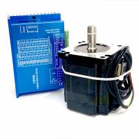 China 12NM Closed Loop Stepper Motor For Cnc Machine 6A 6.5mH Black And Blue for sale