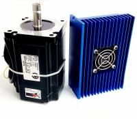 China 12NM Closed Loop Stepper Motor For Cnc Machine 6A 6.5mH Black And Blue for sale