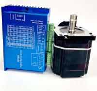 China 12NM Closed Loop Stepper Motor For Cnc Machine 6A 6.5mH Black And Blue for sale