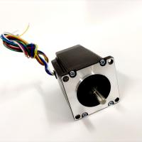 China Stepper motor 120 Kg.cm 86HS156-6004 6.0A 156mm body length black colour 9.0mH inductance Lather machine for sale