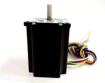 China Stepper motor 120 Kg.cm 86HS156-6004 6.0A 156mm body length black colour 9.0mH inductance Lather machine for sale