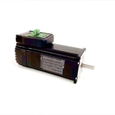 China Nema 23 30kg CNC Router Stepper Motor Integrated Driver 4.2A for sale