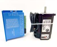China Closed Loop Stepper Motor Little curve machine 57HSE2N2N.m 1000rpm  76mm encoder 1000 ppr for sale