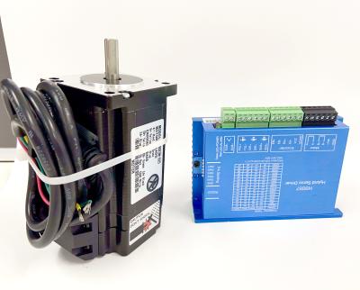 China Closed Loop Stepper Motor Little curve machine 57HSE2N2N.m 1000rpm  76mm encoder 1000 ppr for sale