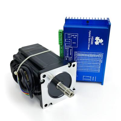 China Nema34 Closedloop High Speed Stepper Servo Motor 12Nm 1000Ppr 566 Ozin 1132 1699Ozin for sale