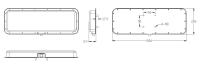 China High Gain 12dBic Linear Polarization White RFID Antenna For Vehicle Management for sale