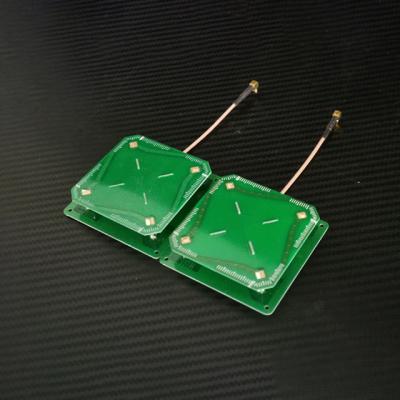 China Small Size RFID Antenna for UHF Handheld Reader Circular Polarization UHF RFID Antenna with 3dBic for sale