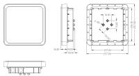 China BRD-01SI Android UHF RFID Reader with 9dBi Antenna and 0-20m Reading Distance for Logistics for sale