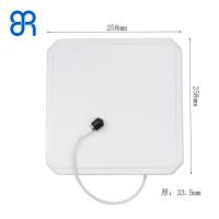 China 9dBi UHF RFID Antenna Circular Polarization 65° Beamwidth 258x258x33.5mm for Retail Portal for sale