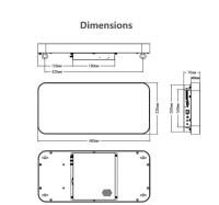 China UHF RFID Gate Reader, Linux OS and Easy Installation Suitable for Retail Anti-theft Application for sale