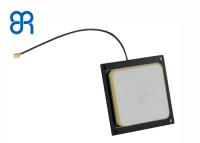 China 2dBic RFID Ceramic Antenna UHF White With SMA Connector For Severe Environment for sale