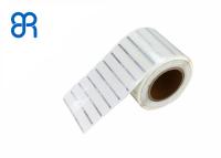 China BRT-23 UHF RFID Library Sticker 100mm x 5mm with 8000 Rolls Volume for Document Management for sale