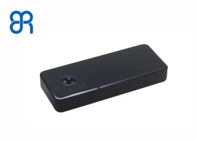 China Ceramic Anti-Metal RFID Hard Tag Small Size Black High Sensitivity -17dBm for Industrial Asset Tracking for sale