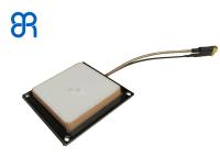 China White Color UHF Ceramic RFID Antenna Small Size Circular Polarization 2dBic RFID UHF Reader Antenna for sale